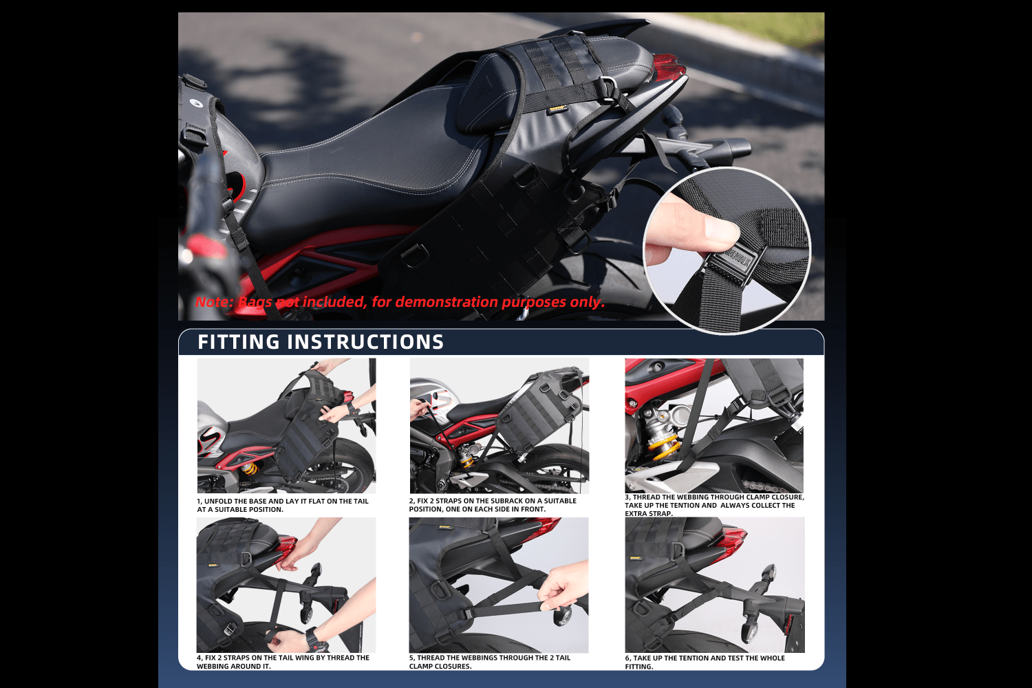 Universal Saddle Stay – MotoVanguard