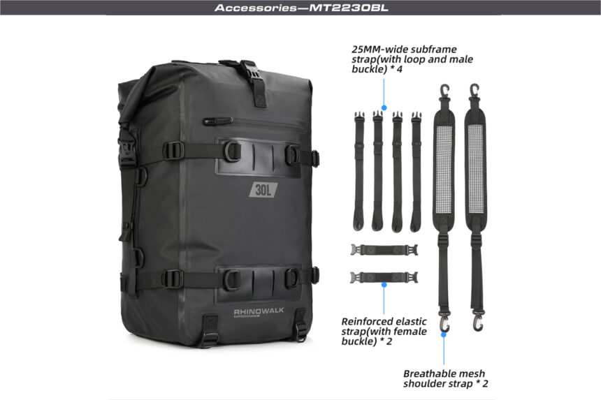 Modular Motorcycle Packs 30L » MotoVanguard