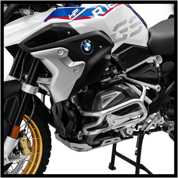 BMW 1250 GS – CrashBar Down – SILVER » MotoVanguard